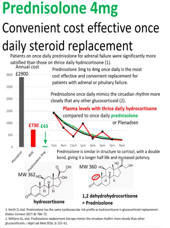 Prednisolone research